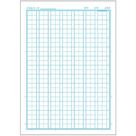 漢字 】【 B5判 かんじ91字 中心リーダー入 】文運堂 セレクト学習帳 漢字ドリル用ノート 91字詰中心リーダー入 ホタル Bc 58 5