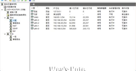 wey s note 路由及遠端存取routing and remote access rras