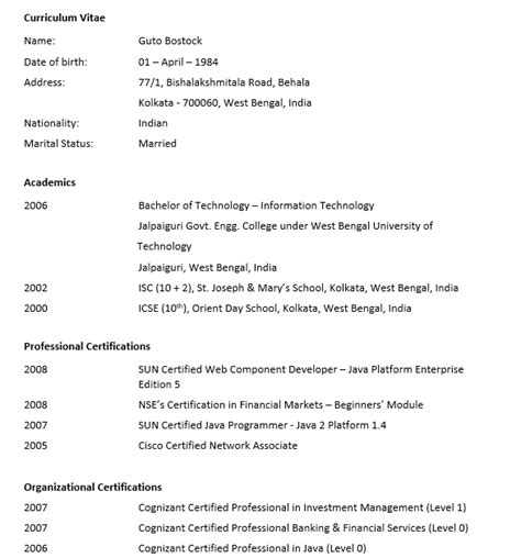 Java Developer Resume Template Shop Fresh