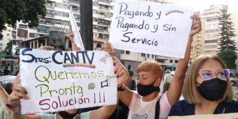 Vecinos De El Paraíso Protestaron Por Fallas De Cantv 800noticias