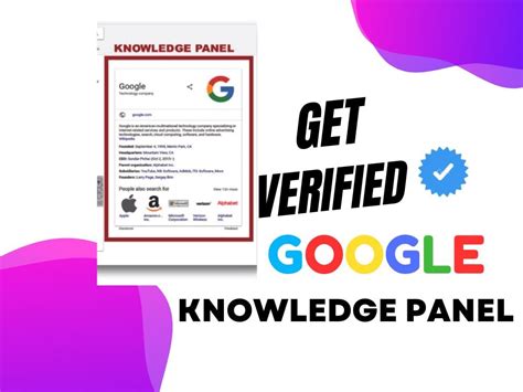 Perfect Google Knowledge Panel Or Google Knowledge Graph Upwork