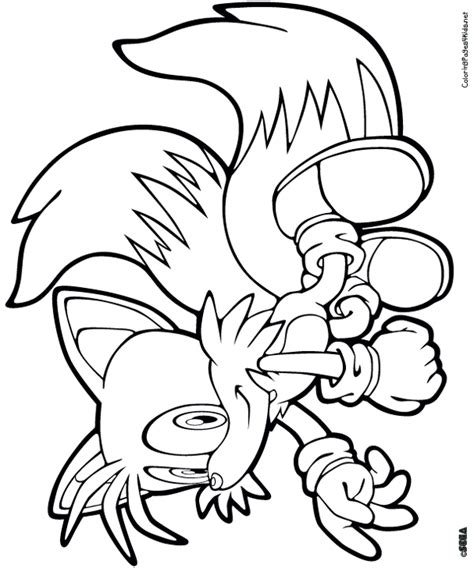 Desenhos Do Tails Para Colorir