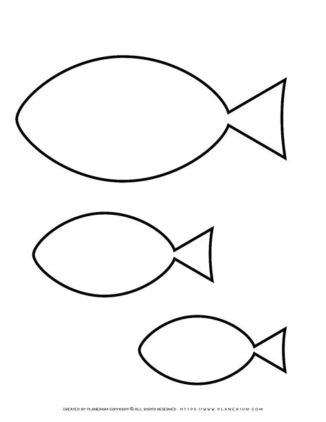 Fish Outline Template