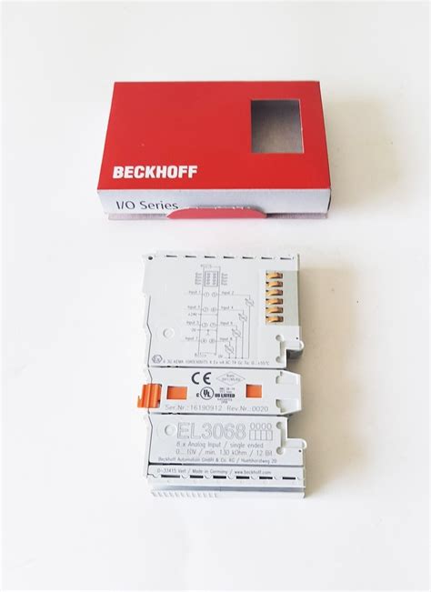 Brand New Beckhoff El3068 El 3068 Plc Moudule In Box Us Stock Fast