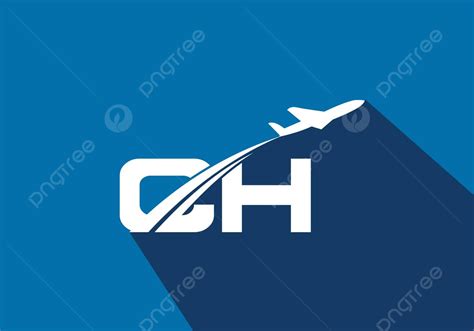 Aviationthemed Logos With C And H Initials Aircraft Business