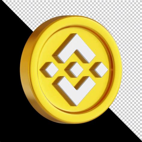 Premium PSD Binance Bnb Cryptocurrency Coin 3d Rendering Illustration