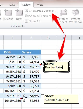 Print Comments In Excel VBA How To W Pictures