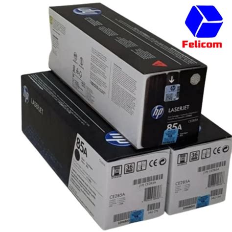 Toner Printer Laserjet Hp 85a Ce285a Black Felicom