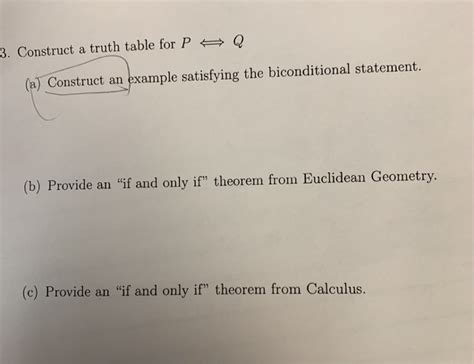 Solved Q Construct A Truth Table For PA A Construct An Chegg Com