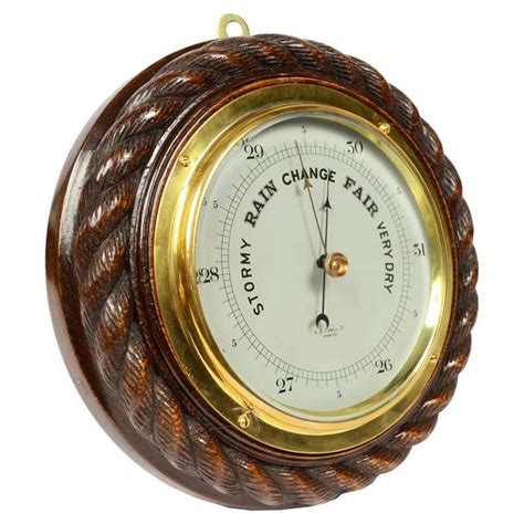 Early Lucien Vidi Brass Cased Aneroid Barometer At 1stdibs