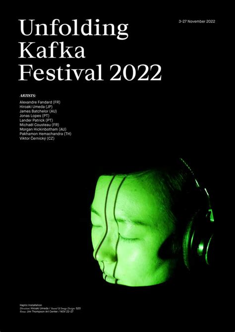 Unfolding Kafka 2022 ครั้งที่4 The Japan Foundation Bangkok