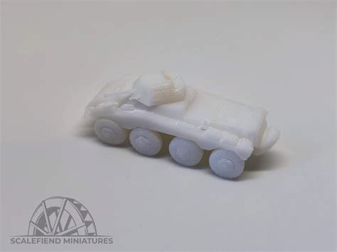 1 144 12mm Sdkfz 234 1 2cm Kwk Armored Car Scalefiend Miniatures