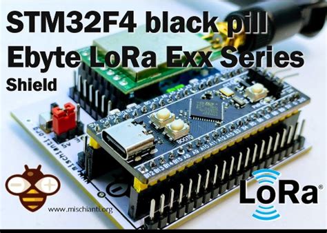STM32F4 Black Pill EByte LoRa E32 E22 E220 Shield V1 0 Share Project PCBWay