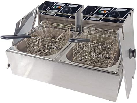Electric Deep Fryer Commercial Double Tank Brook Stores