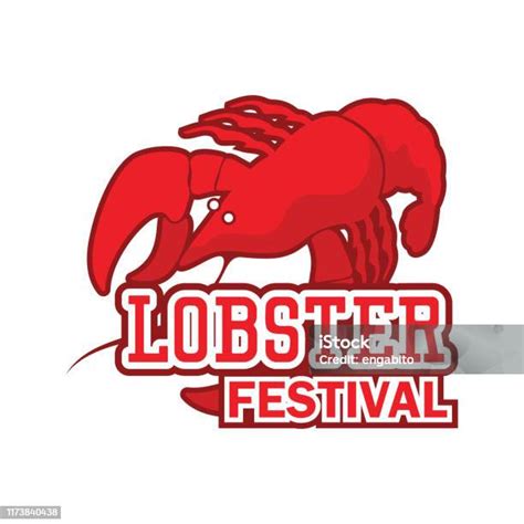 랍스터 로고 용 랍스터 축제 고립 된 흰색 배경 스톡 일러스트 0명에 대한 스톡 벡터 아트 및 기타 이미지 0명 갑각류