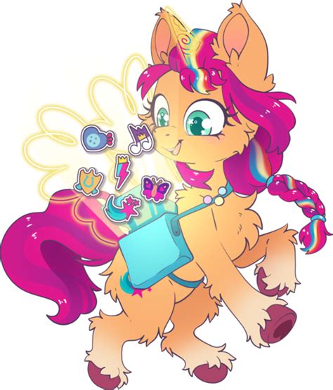 Safe Artist Cutepencilcase Derpibooru Import Sunny Starscout Alicorn Pony G