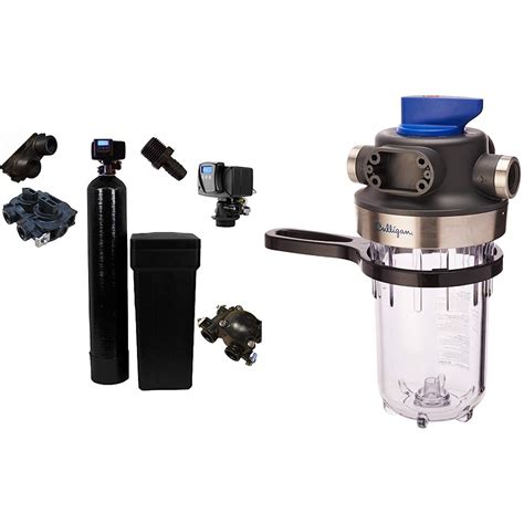 Fleck Whole House Water Softener System Bundle With Culligan Whole