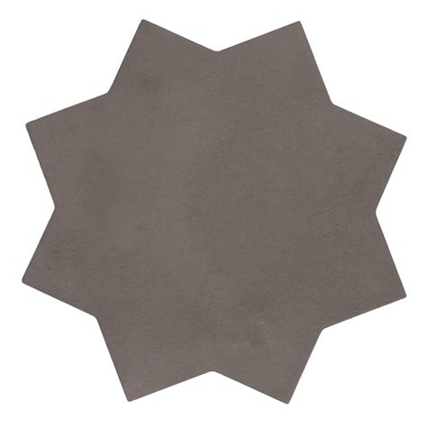 Telouet Porcelain Tile 6x6 Star Soil Matte Finish