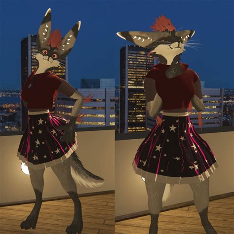 Schoolgirl Outfit For Rexouium Vrchat Sdk3