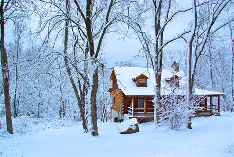 Cozy Winter Cottage Wallpapers Wallpaper Cave