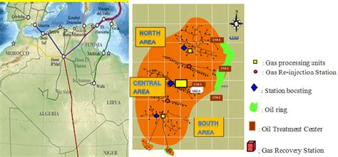 Location And Industrial Centers Of Hassi Rmel Region Download