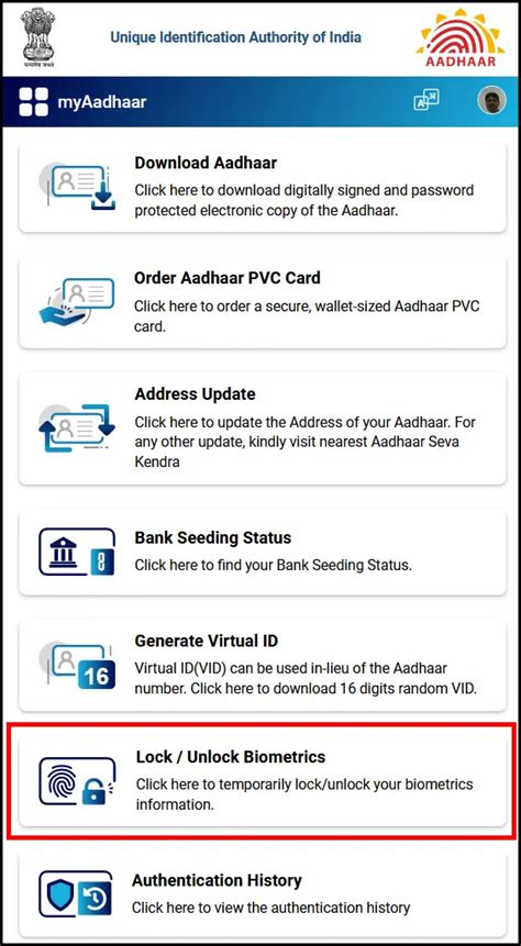 Secure Your Aadhaar Id With Biometric Locking And Virtual Aadhaar Id Fornext Technologies