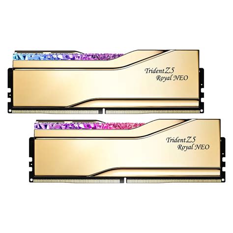 Gskill Trident Z5 Royal Neo 48 Gb 2 X 24 Gb Ddr5 6000 Mhz Cl28 Gold Pc Ram Ldlc