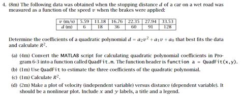 Solved This Is A Matlab Question Please Use Matlab