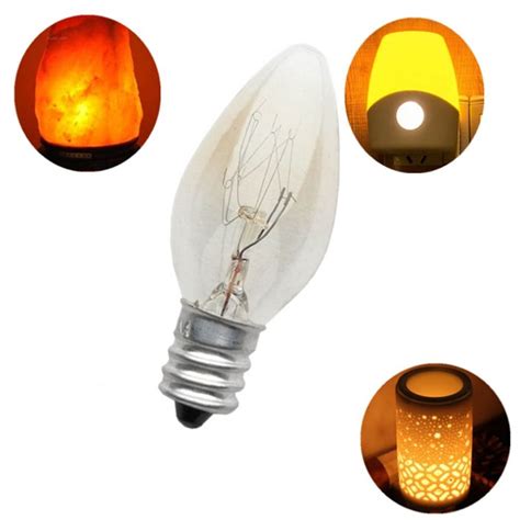 Small Incandescent Tungsten Lamp Aroma Light Bulb E12 Bulb Tip Lamp Night Light Ebay