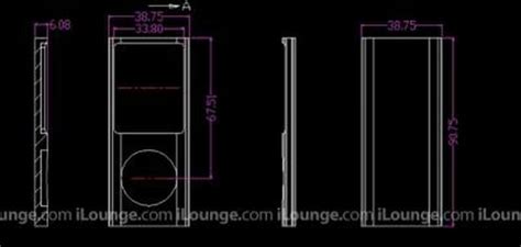 Ipod Nano And Ipod Touch Dimensions Revealed Macrumors