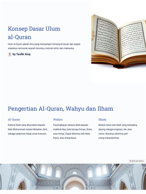 Konsep Dasar Ulum Al Quran Pdf