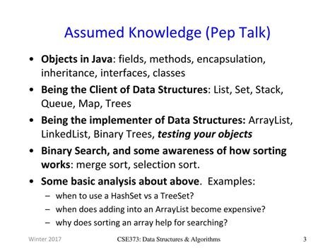 Cse 373 Data Structures And Algorithms Pep Talk Algorithm Analysis Ppt Download