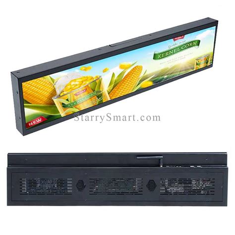 18 8 Inch Digital Stretched Shelf Bar Type Lcd Display