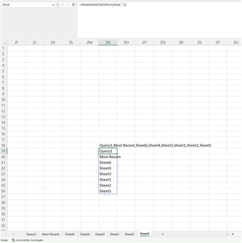 List Of Sheet Names In Workbook Rexcel