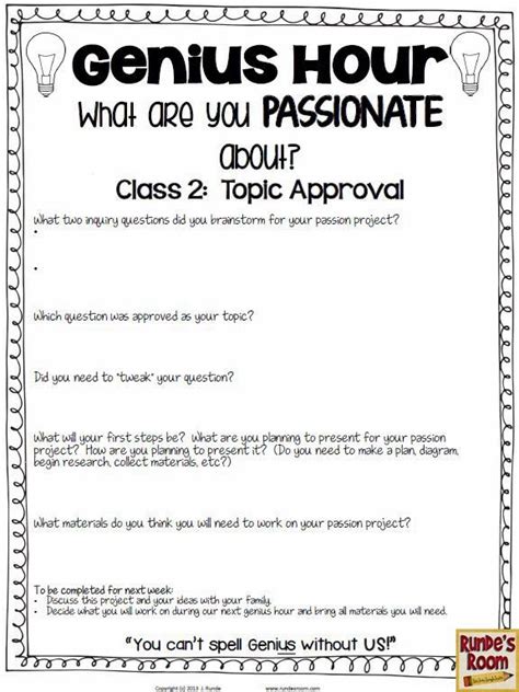 Genius Hour 2 Copy  576×769 Pixels Genius Hour Projects Genius
