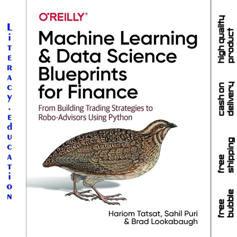 Jual Machine Learning And Data Science Blueprints For Finance From