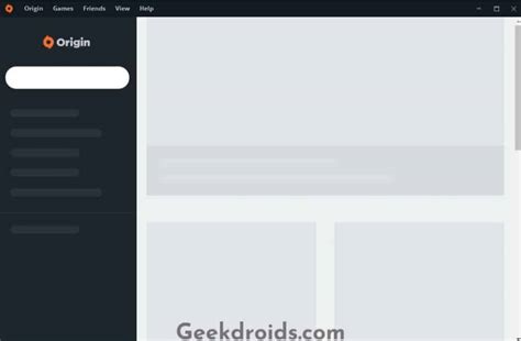 How To Fix Origin Not Loading Or Not Working GeekDroids