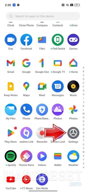 Reset Network Settings REALME GT 5 Pro How To HardReset Info