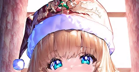 女の子 Aiが描いた少女 Feat サンタスタイル① アク末期ー（笑）のイラスト Pixiv