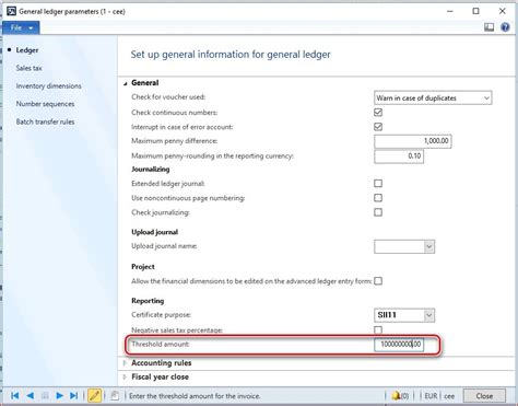 Spanish Sii Reporting Version 11 In Microsoft Dynamics Ax 2012 R3 Ax
