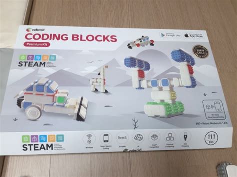 큐브로이드 코딩블럭 유치원6세~7세 유아코딩 네이버 블로그