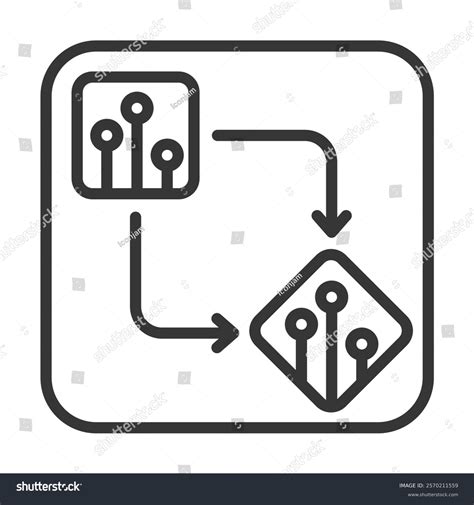 Model Interpretability Icon Vector Illustration Outline Stock Vector Royalty Free 2570211559