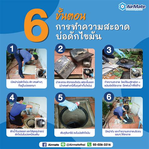 Airmate การล้างทำความสะอาดบ่อดักไขมันภายในบ้าน Facebook