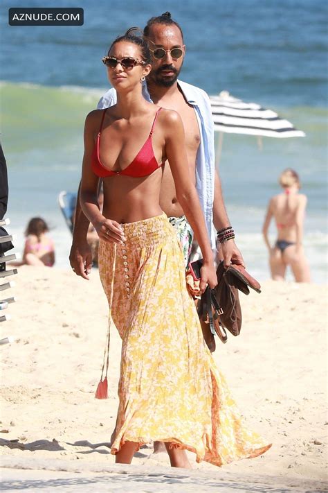 Lais Ribeiro Sexy Bikini Body On Ipanema Beach Aznude