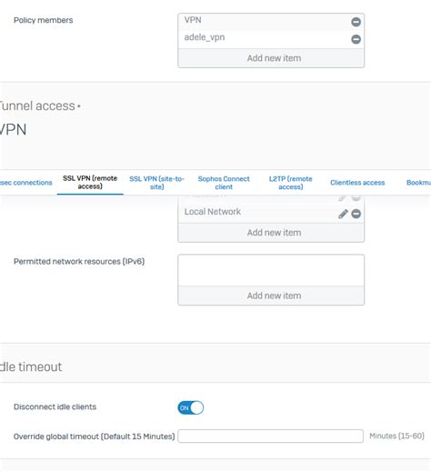 SSL VPN Connected But I Cant Access The Remote Network VPN Site To Site And Remote Access
