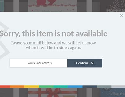 Confirm Popup Projects Photos Videos Logos Illustrations And Branding On Behance