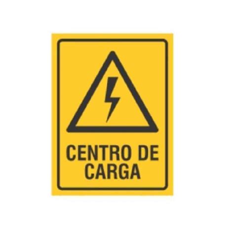 SEÑALAMIENTO CENTRO DE CARGA 18X24 Hágalo Home Center