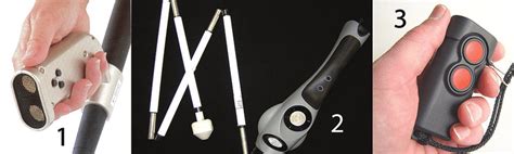 3 Electrical Obstacle Detection Devices 1 Bat K Sonar Cane