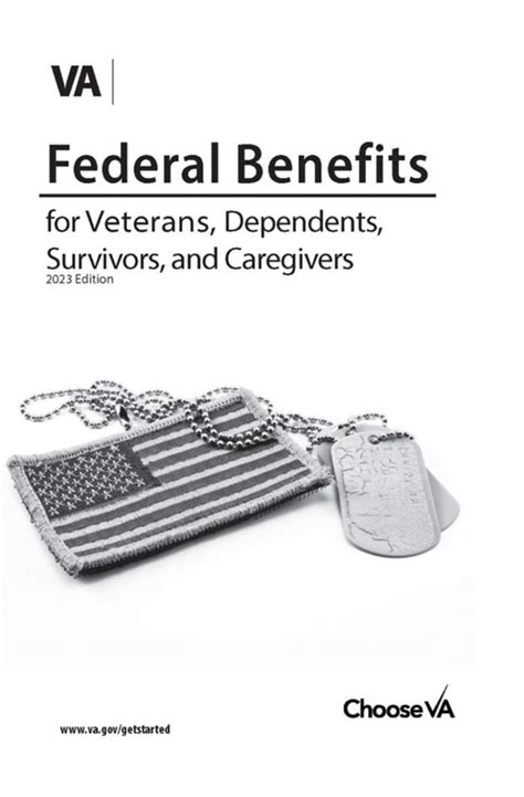 Federal Benefits For Veterans Dependents Survivors And Caregivers