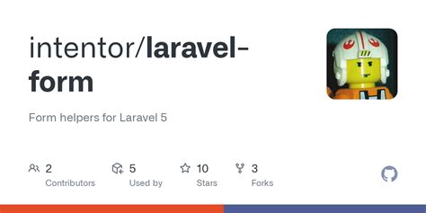 GitHub Intentor Laravel Form Form Helpers For Laravel